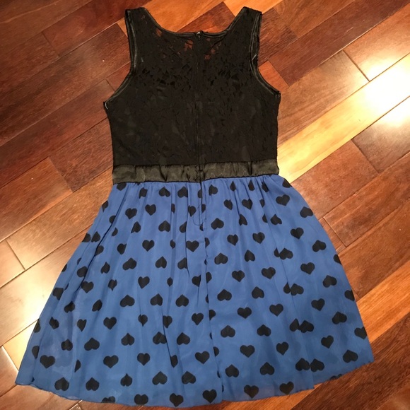 B. Smart | Dresses | Nwt B Smart Cobalt Blue Black Dress | Poshmark